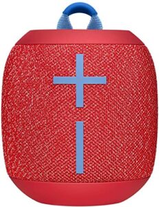 logitech ultimate ears wonderboom 2 portable waterproof bluetooth speaker – wireless boom box – non retail packaging (radical red)