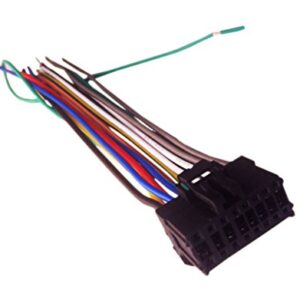 16 Pin Auto Stereo Wiring Harness Plug for PIONEER AVH-X2500BT / AVH-X4500BT