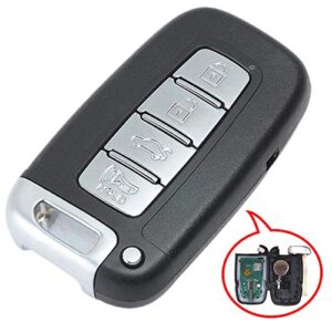 beefunny 315mhz id46 chip 4 button fcc id: sy5hmfna04 remote car key fob for hyundai accent sonata genesis equus (1)