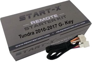 start-x complete plug n play remote starter kit for tundra 2010-2017 || zero wire splicing!