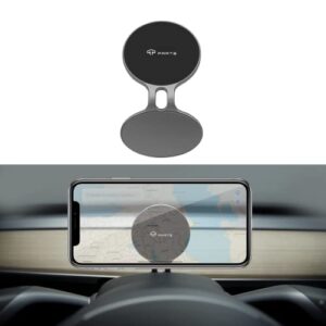 tparts steering wheel hud magnetic cellphone mount phone holder stand for tesla model 3 / model y, compatible with iphone and other 4.7-6.5” smartphones （tp200)