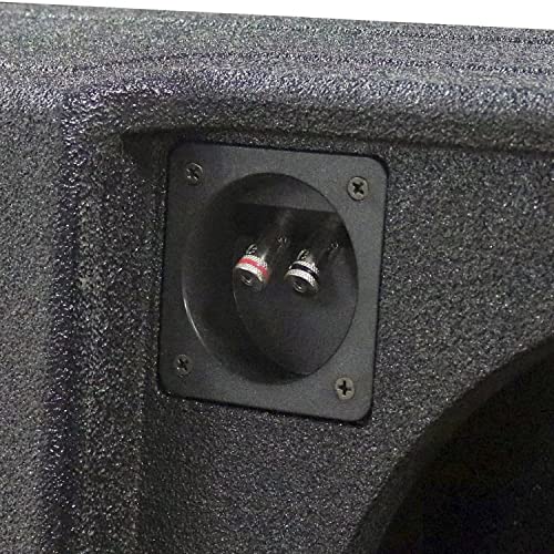 2009-17 Ford F150 Super Crew+2017 F250/350 Super Duty Dual 12" Subwoofer Sub Box