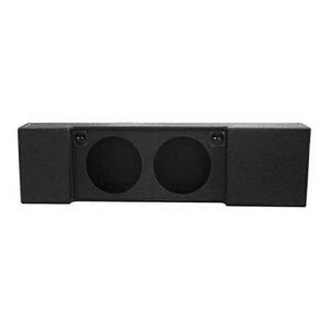 2009-17 Ford F150 Super Crew+2017 F250/350 Super Duty Dual 12" Subwoofer Sub Box