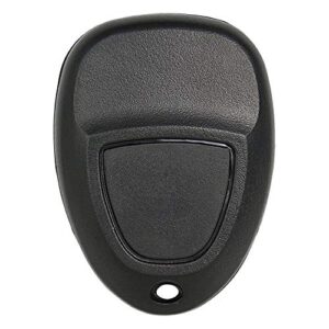 Keyless2Go Replacement for Keyless Entry Car Key Vehicles That Use 5 Button OUC60270 OUC60221, Self-programming - 2 Pack