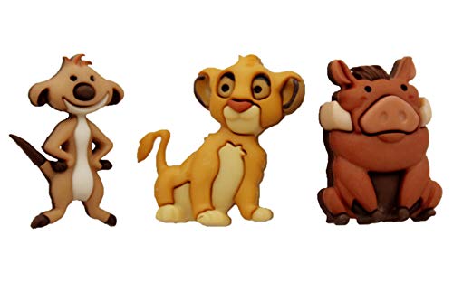 Disney Dress It Up Buttons Simba, Timon & Pumbaa The Lion King