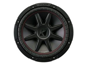 kicker compvr 12-inch (30cm) subwoofer, dvc, 4-ohm, 400w