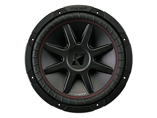 KICKER CompVR 12-Inch (30cm) Subwoofer, DVC, 4-Ohm, 400W