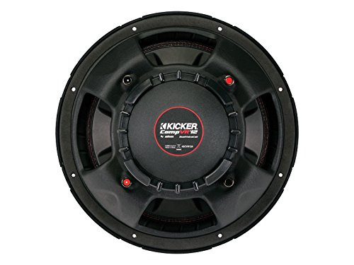 KICKER CompVR 12-Inch (30cm) Subwoofer, DVC, 4-Ohm, 400W