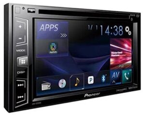 pioneer avh-x390bs double din bluetooth in-dash dvd/cd/am/fm car stereo receiver with 6.2 inch wvga screen/sirius xm-ready