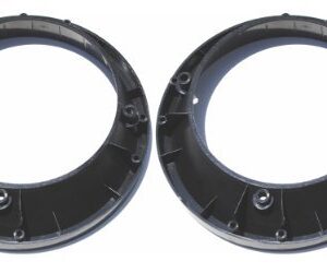 Custom Install Parts Factory to Aftermarket Speaker Adapter Converter Trim Ring Compatible with Harley-Davidson Ultra and Roadglide 5.25" to 6.5" Inch (2005, 2006 2007 2008 2009 2010 2011)