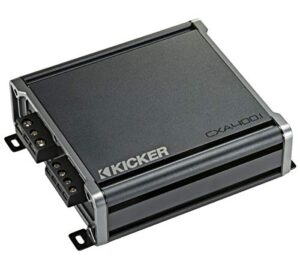 kicker 46cxa4001 car audio class d amp mono 800w peak sub amplifier cxa400.1 (renewed)