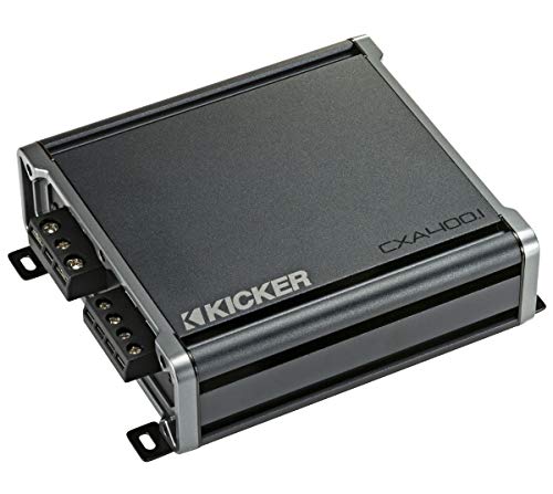 Kicker 46CXA4001 Car Audio Class D Amp Mono 800W Peak Sub Amplifier CXA400.1 (Renewed)