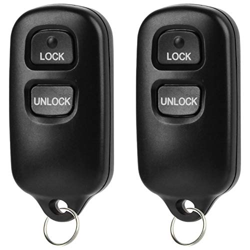 For 99-08 Toyota Keyless Entry Remote Key Fob 2btn GQ43VT14T 89742-06010 - 2 PACK