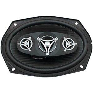 power acoustik ef-694 6.5″ 4-way coaxial speaker 330w