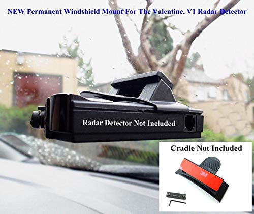 New Permanent Windshield Mount for The Valentine, V1 Radar Detector