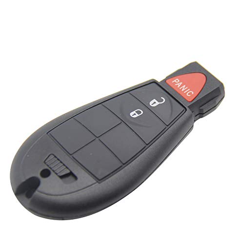 Electronic 3-Button Key Fob Remote GQ4-53T Keyless Entry Remote Key Fob Replacement For 2013-2018 Dodge Ram Truck 1500 2500 3500 56046953 56046953AE, 56046953AC,56046953AG