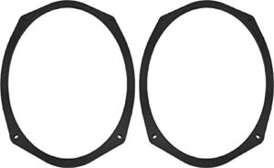 6×9 speaker spacers depth extender extending rings – 1/4″ thick – ssk69 – stackable – perfect for framing fiberglass enclosures – 1 pair