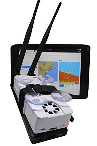 Stratux ADS-B Dual Band Receiver Aviation Weather and Traffic - Internal WAAS GPS, AHRS, Battery Pack, Suction Mount, Antennas, SDR