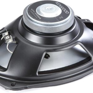 Kenwood KFC-6966S 800W Max 6" x 9" 3-Way 4 ohms impedance Car Stereo Coaxial Speakers Pair