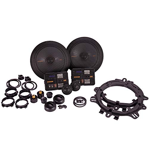 KICKER 47KSS6704 KS Series 6.75" Component System with 1" Tweeters, 4ohm