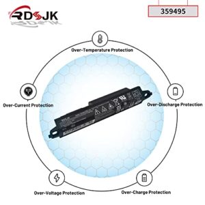 RDSJ 359495 359498 Battery Replacement for Bose SoundLink III 330107 330107A 330105 330105A Soundlink 2 3 Soundlink Bluetooth Mobile Speaker II 404600 404800 404900 414255 11.1V 2230mAh