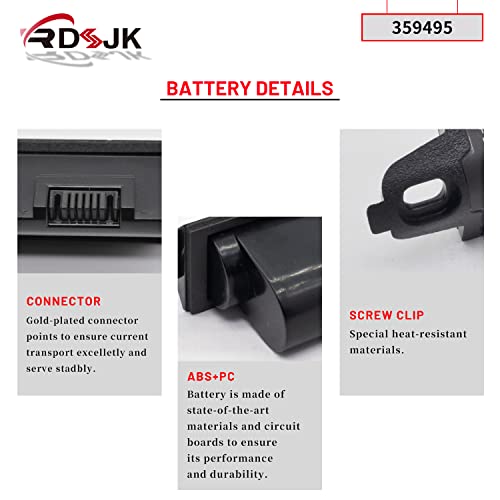 RDSJ 359495 359498 Battery Replacement for Bose SoundLink III 330107 330107A 330105 330105A Soundlink 2 3 Soundlink Bluetooth Mobile Speaker II 404600 404800 404900 414255 11.1V 2230mAh