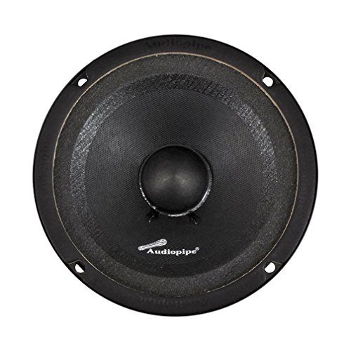 4 Audiopipe APMB-6SB-C Two Pair 6-6.5" Sealed Back Full Range Loud Speaker Mid