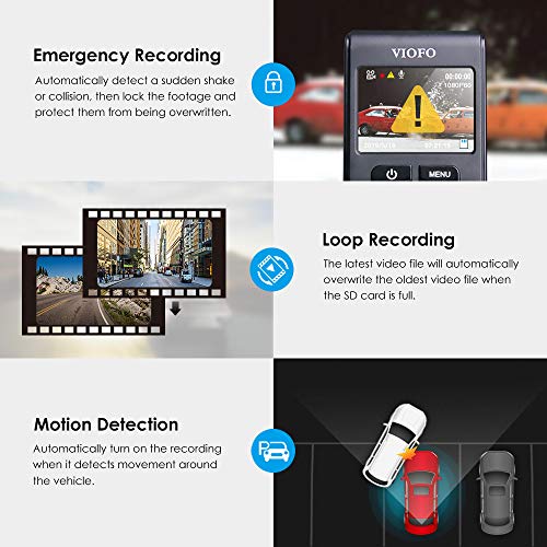 VIOFO A119 V3 2560 x 1600P Quad HD+ Dash Camera with GPS Logger and CPL 2022 Edition