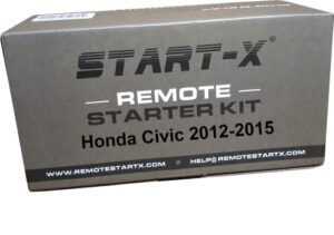 start-x remote start kit for civic 2012-2015 || plug n play || lock 3x to remote start || fits 2012, 2013, 2014, 2015