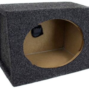 QPower Angled Style 6 x 9 Inch Car Audio Speaker Box Enclosures, 2 Speaker Boxes