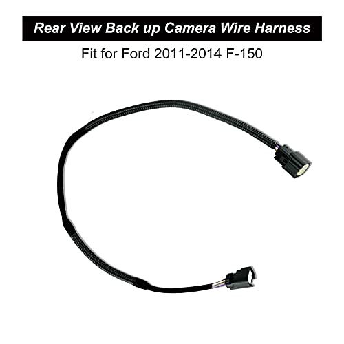 Qnbes Backup Camera Wire Harness Fit for Ford F-150 2011-2014 Rearview Camera Video Aftermarket Adapter Connector Plug for BL3Z14A411A