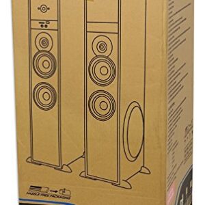 Rockville TM80W Bluetooth Home Theater Tower Speaker System+(2) 8" Subwoofers!