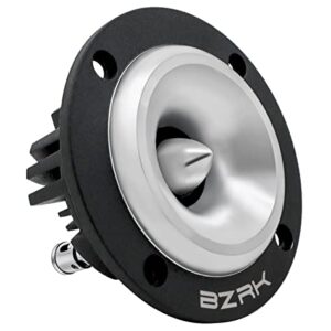 (Single Speaker) BZRK Audio SST-160 Titanium Bullet Super Tweeter 160 Watts Max Single Speaker, Black