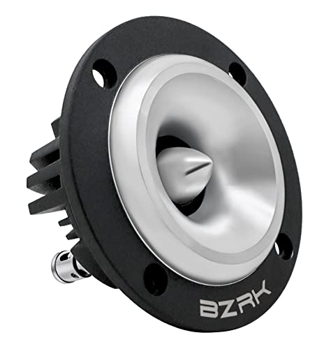 (Single Speaker) BZRK Audio SST-160 Titanium Bullet Super Tweeter 160 Watts Max Single Speaker, Black