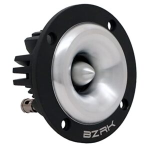 (Single Speaker) BZRK Audio SST-160 Titanium Bullet Super Tweeter 160 Watts Max Single Speaker, Black