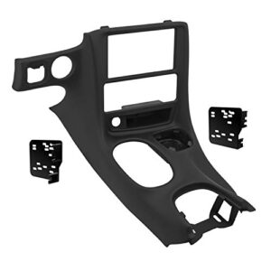 metra dp-3021b black double din stereo dash kit for 1997-2004 chevrolet corvette