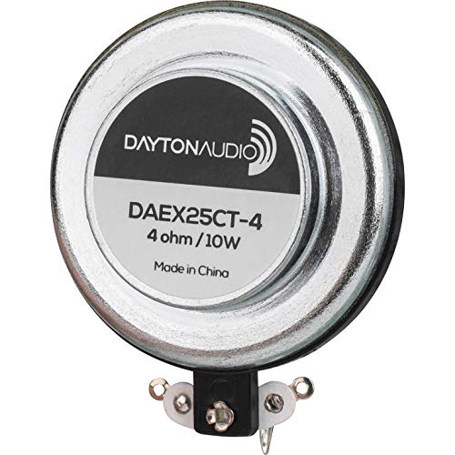 Dayton Audio DAEX25CT-4 Coin Type 25mm Exciter 10W 4 Ohm