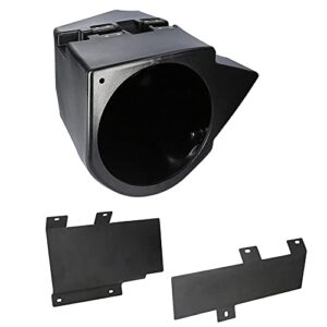 metra polaris rzr subwoofer box and amplifier bracket 2014-up