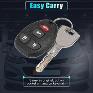 X AUTOHAUX 315MHz KOBGT04A Keyless Entry Remote Car Key Fob for Chevy Malibu HHR for Pontiac G5 G6 Grand Prix Solstice for Saturn Aura Sky for Buick LaCrosse 15252034 4 Buttons