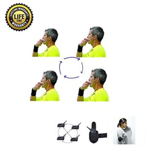 Maxquall Referee Headset Earphone Professional V6 V4 FBIM Full Duplex Two-Way Football Referee Coach Judger Arbitration Earhook Earpiece Soccer Earphone Headset