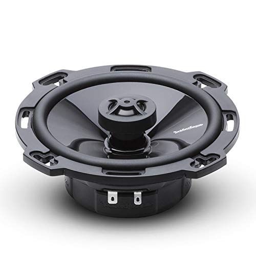 Rockford Fosgate P16 Punch 6.0" 2-Way Coaxial Full-Range Speakers - Black (Pair)