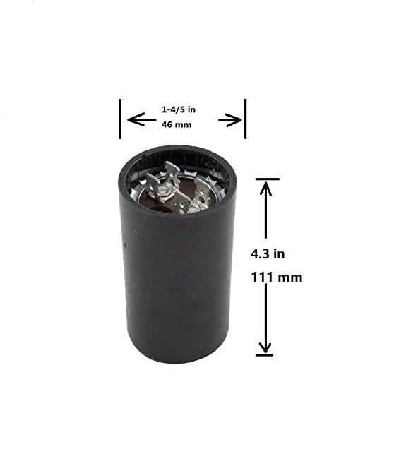 BlueNatHxRPR 189-227 MFD Start Capacitor 50/60Hz Withstand Voltage 250V AC