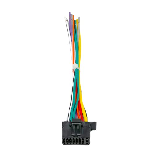 Wire Harness Replacement For Pioneer Select MVH MXT DXT FH -series Car Radio DXTX4869BT FH-S520BT FH-S52BT FH-X70BT FH-X720BT FH-X830BHS MVH-291BT MVH-S21BT MVH-S301BT MVH-S310BT MVH-S320BT MVH-X390BT