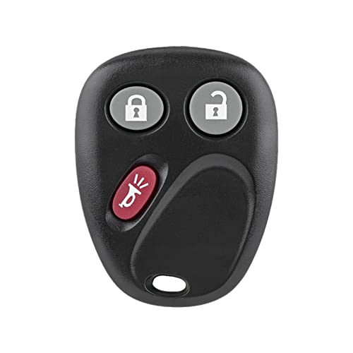 Keyless Entry Remote Key Fob Replacement Fits for 2003-2007 Chevy Avalanche Equinox Silverado SSR Suburban Tahoe| GMC Sierra/Yukon| Hummer H2| Cadillac Escalade LHJ011 (Pack of 2)