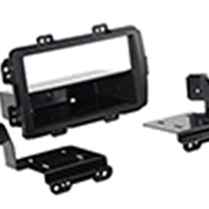 Scosche HA1718B Compatible with 2013-15 Honda Civic ISO Double DIN & DIN+Pocket Dash Kit, Models w/Nav Black