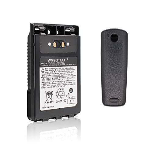 IFREQTECH SBR-14LI Li-ion Battery for Yaesu VX-8R VX-8DR VX-8GR FT-1DR FT1XD FNB-102LI FNB-101LI 2200mAh