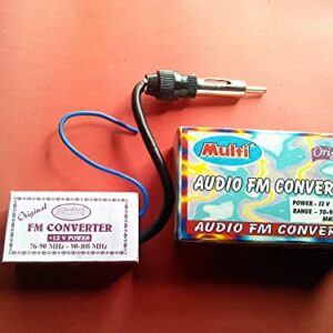 Fm Converter Japan Car Radio Fm Band Frequency Expander Converter. (76mhz-96mhz to 88mhz-108mhz)