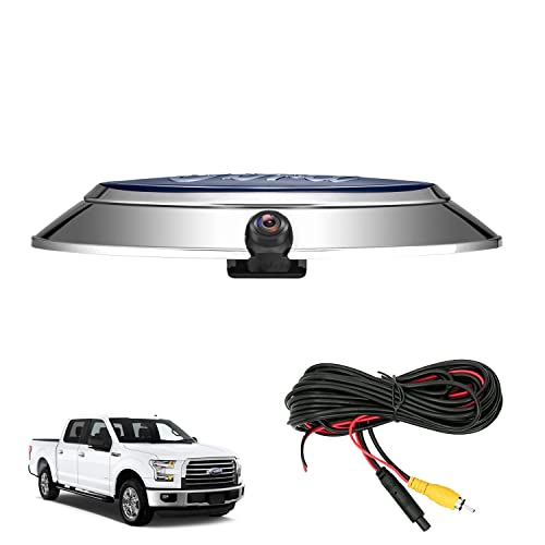 Backup Rear Cameras Compatible with Ford F150 F250 F350 F450 F550 2004-2016, with Ford Flex 2009-2012, w/ Ford Tailgate Emblem Backup Camera HD Night Vision/ Starlight Night Vision/ AHD Waterproof