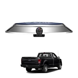 Backup Rear Cameras Compatible with Ford F150 F250 F350 F450 F550 2004-2016, with Ford Flex 2009-2012, w/ Ford Tailgate Emblem Backup Camera HD Night Vision/ Starlight Night Vision/ AHD Waterproof