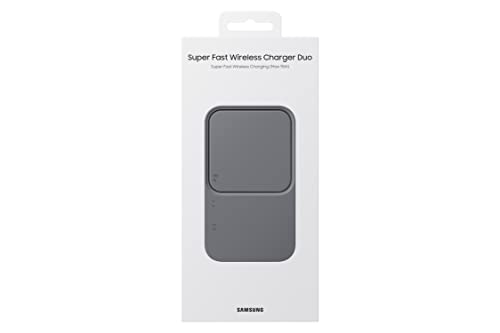 Samsung Wireless Charger Dual Fast Charge Pad 15W (2022) - Black